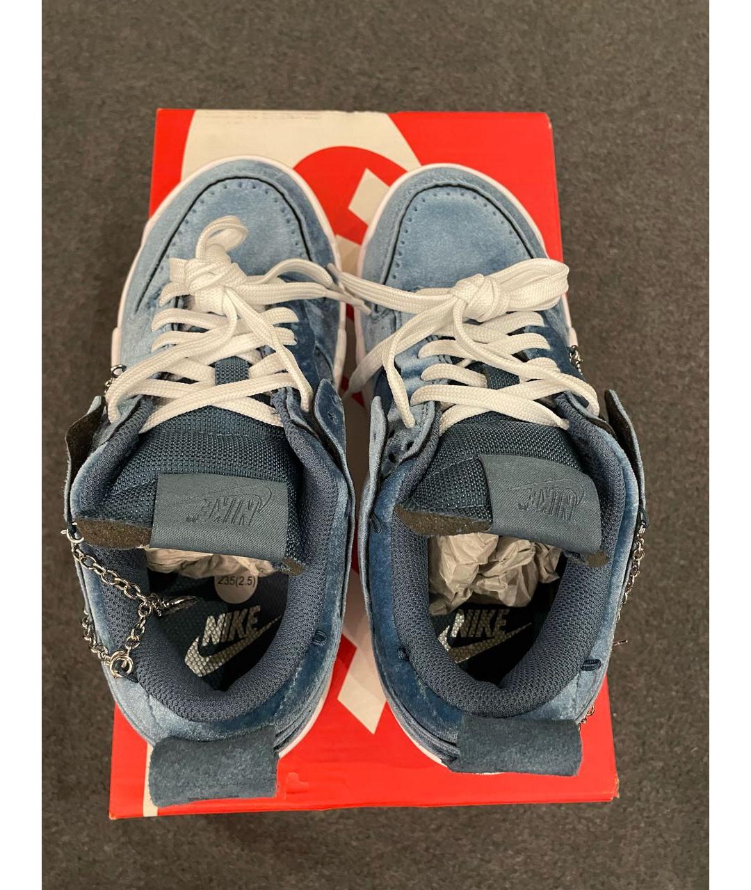 NIKE Синие кроссовки Dunk для женщин – купить в интернет магазине с ...