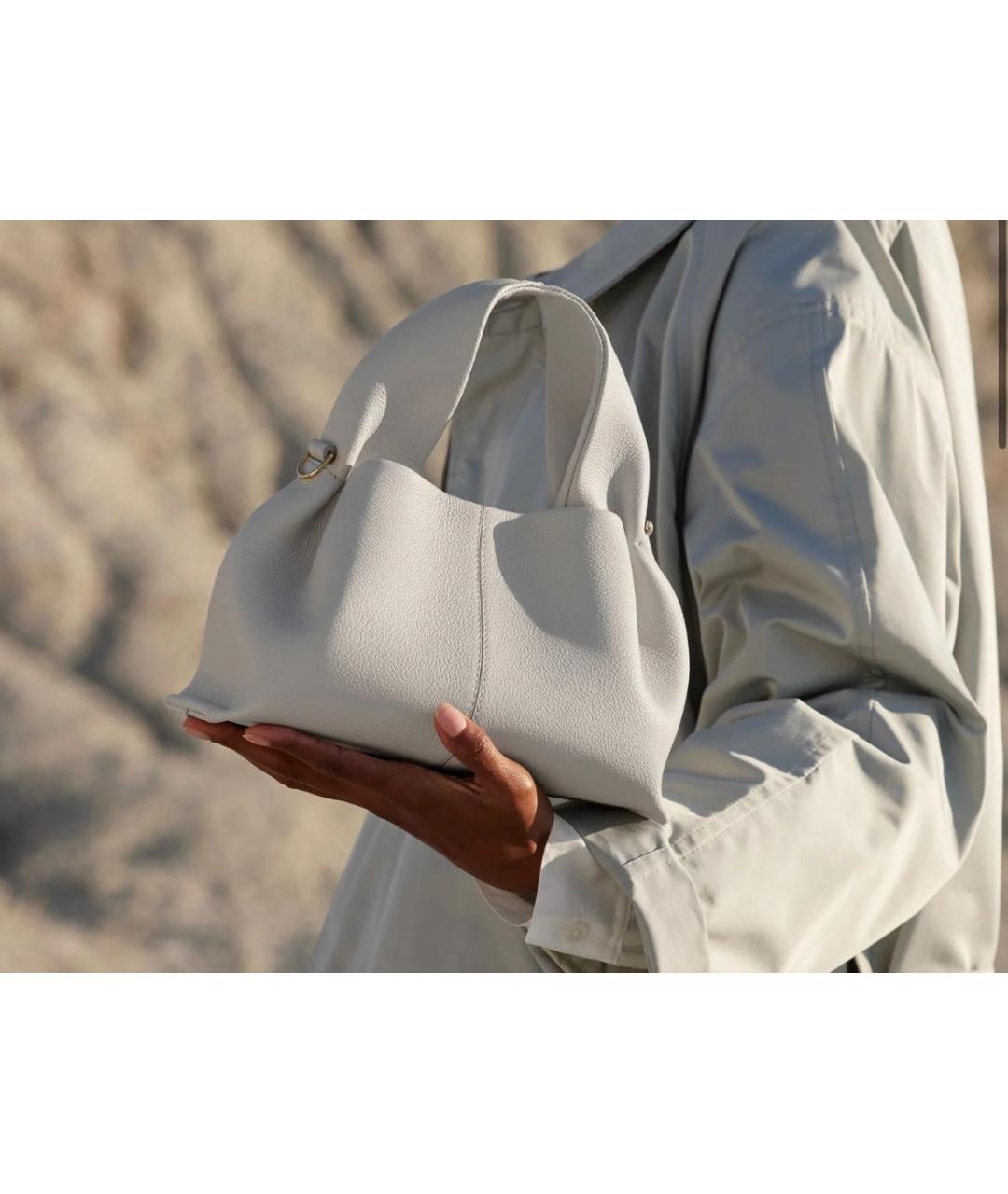 POLENE Белая сумка с короткими ручками для женщин – купить в интернет ...