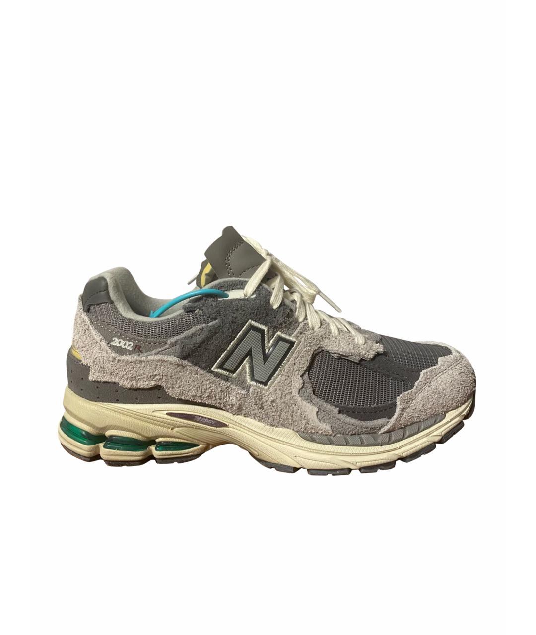 NEW BALANCE Серые замшевые кроссовки 2002R для женщин – купить в ...