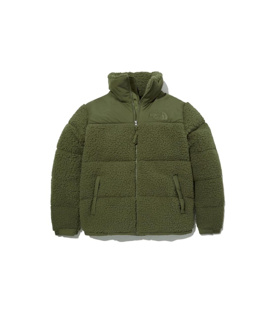 THE NORTH FACE Зеленая меховая куртка для мужчин – купить в интернет ...