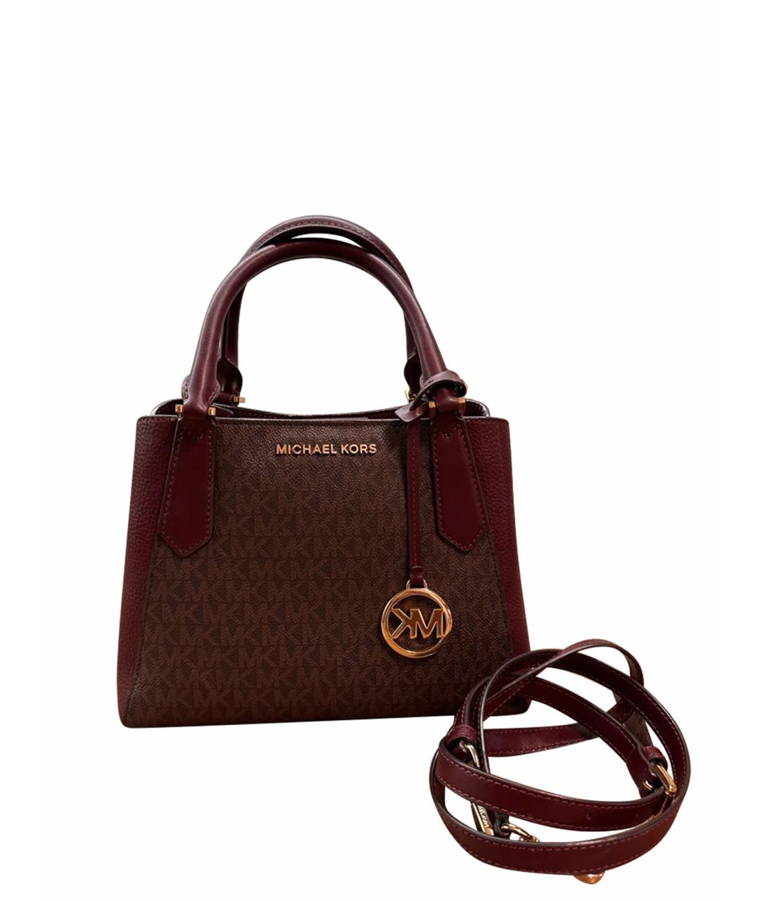 MICHAEL KORS Коричневая кожаная сумка через плечо для женщин – купить в ...