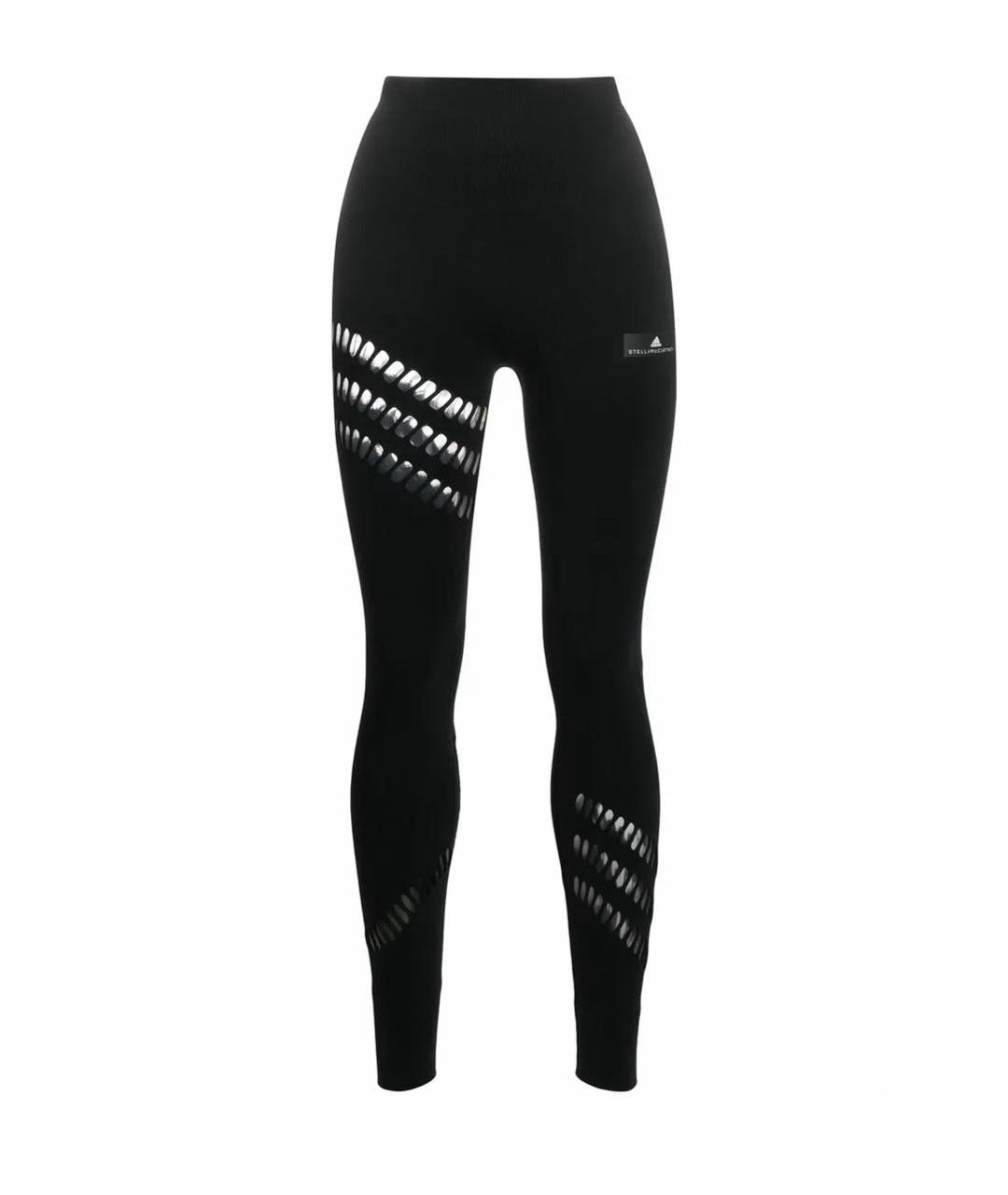 ADIDAS BY STELLA MCCARTNEY Черные спортивные брюки и шорты для женщин ...