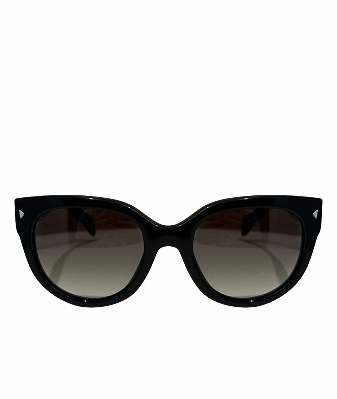 PRADA Черные пластиковые солнцезащитные очки для женщин – купить в ...