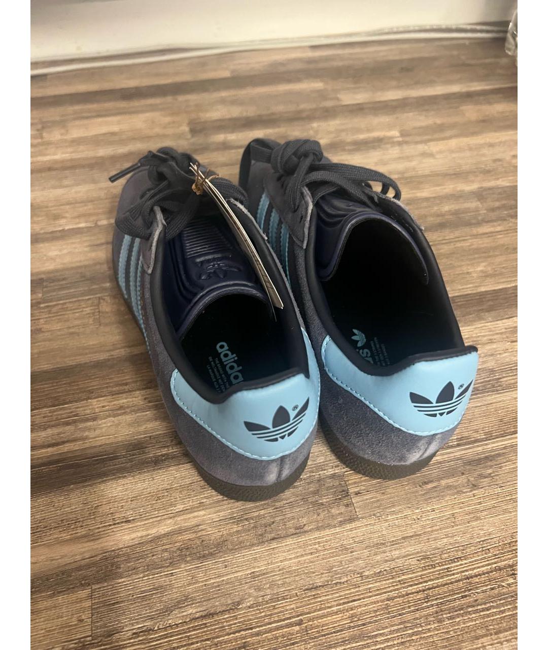 ADIDAS Синие замшевые кроссовки Gazelle для женщин – купить в интернет ...