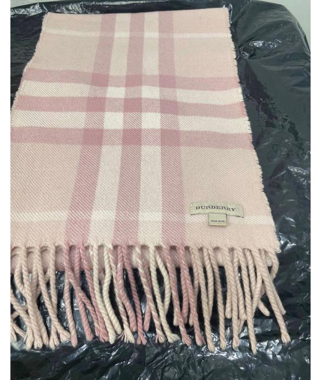 Pink burberry store