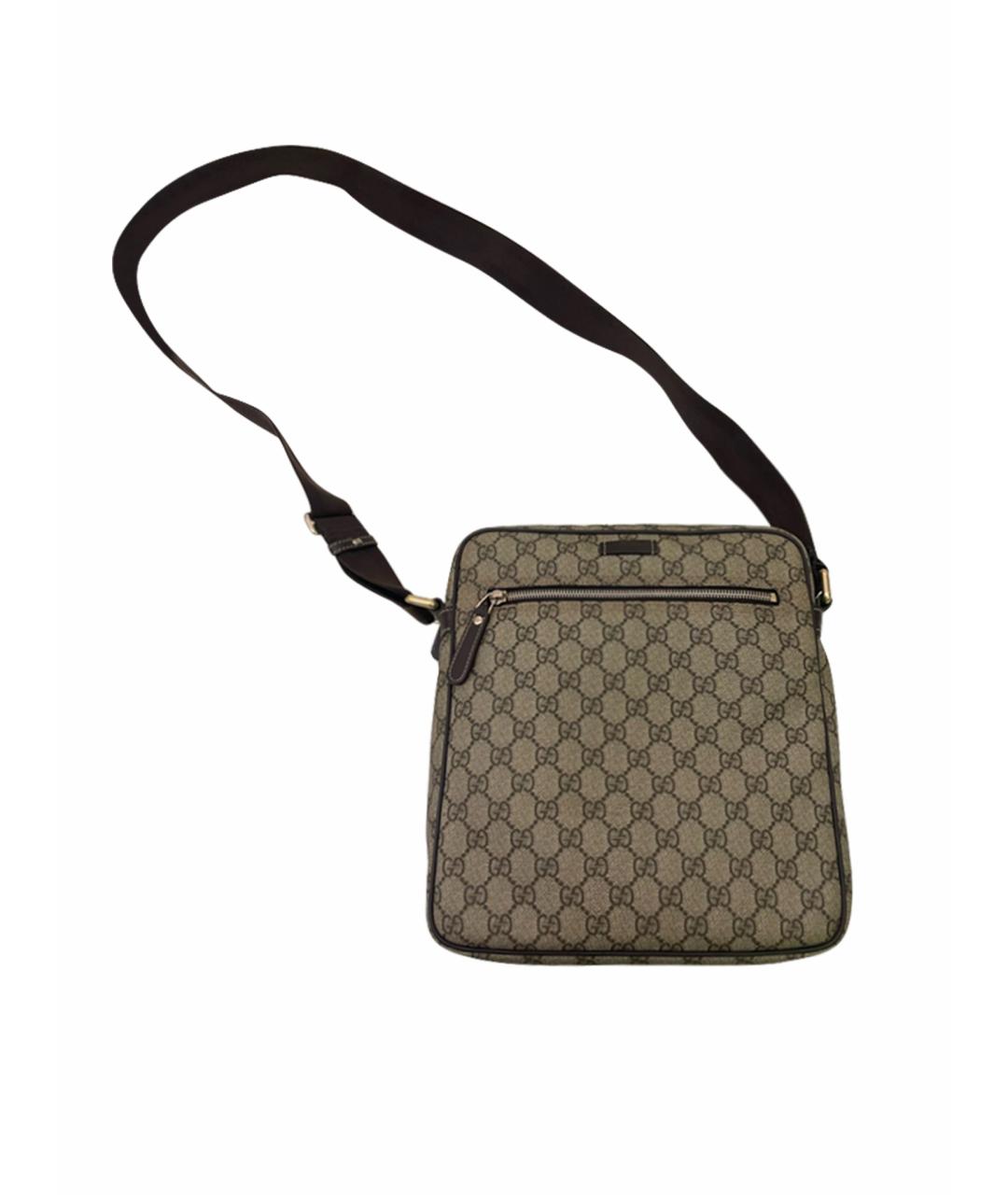 GUCCI Бежевая сумка на плечо для мужчин – купить в интернет магазине с ...