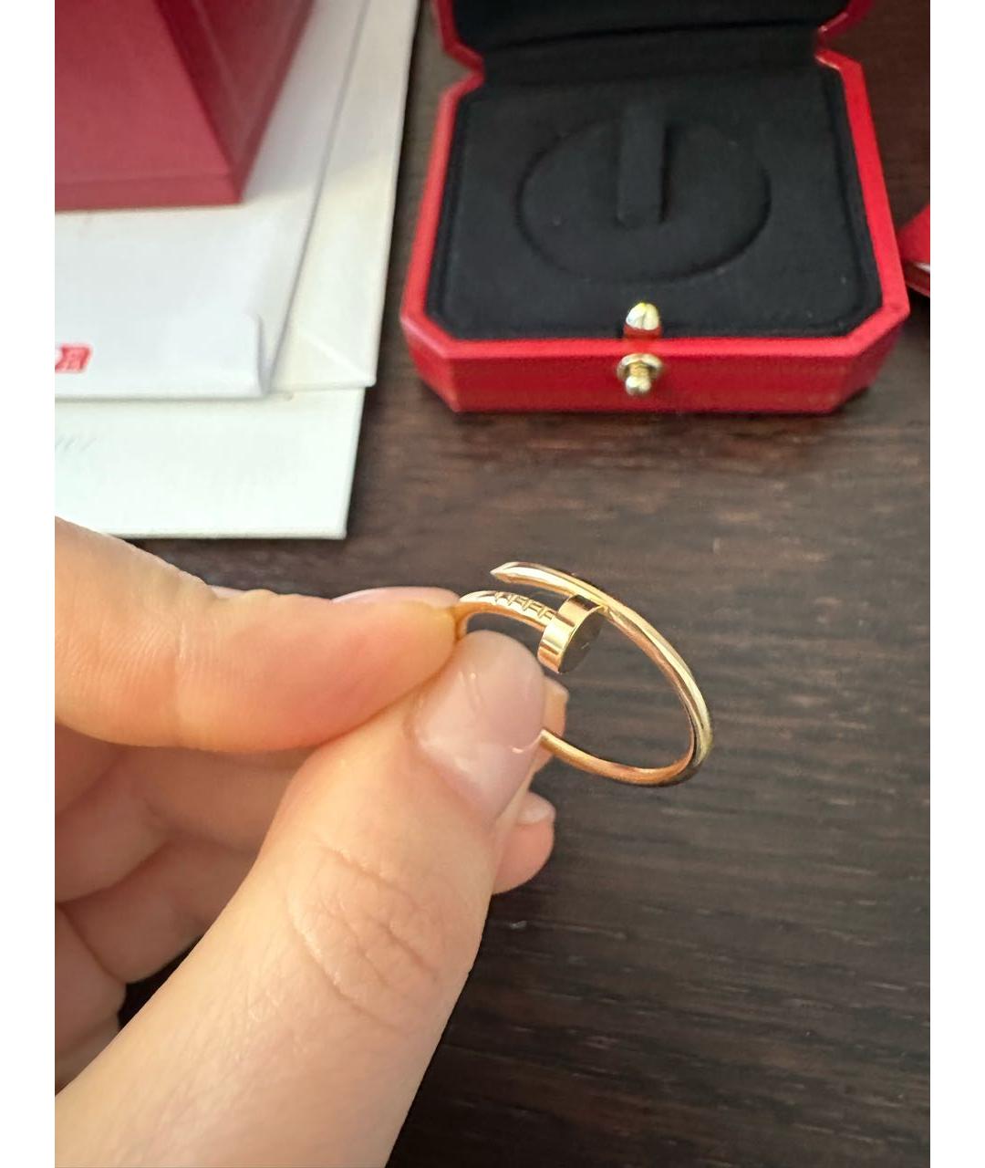 CARTIER Золотое кольцо из желтого золота Juste un clou для женщин ...