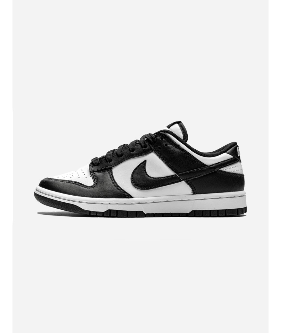 NIKE Черные кожаные низкие кроссовки / кеды Dunk для мужчин – купить в ...