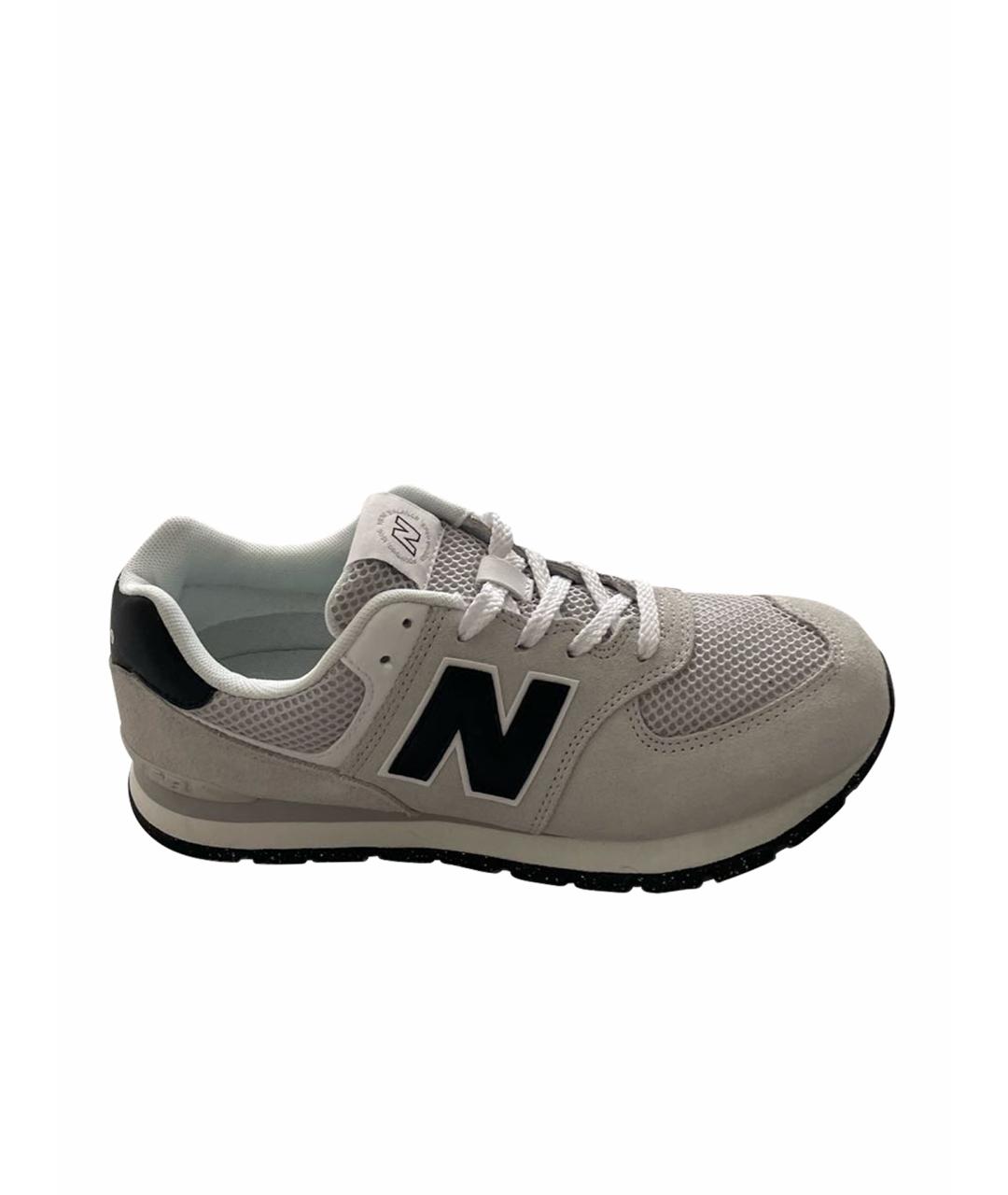 NEW BALANCE Серые замшевые кроссовки 574 для женщин – купить в интернет ...