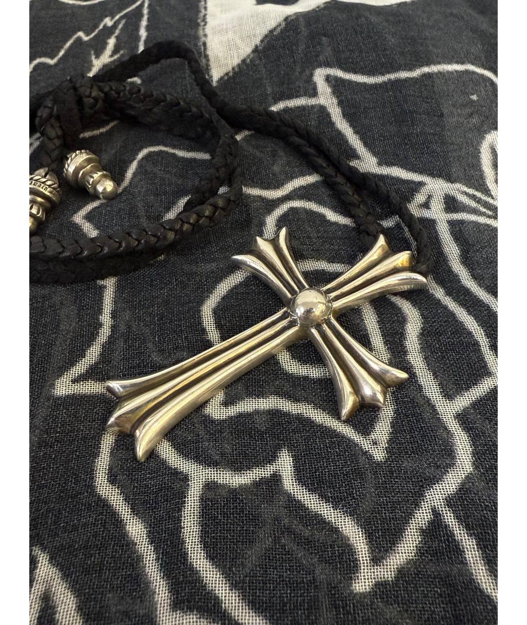 CHROME HEARTS Фуксия серебряная цепочка/подвеска для мужчин – купить ...
