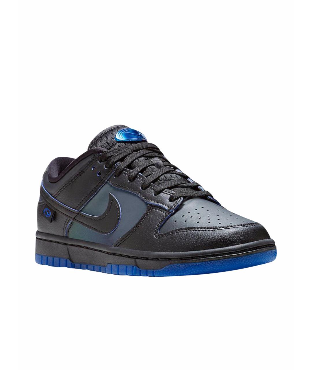 NIKE Черные кожаные кроссовки Dunk для женщин – купить в интернет ...