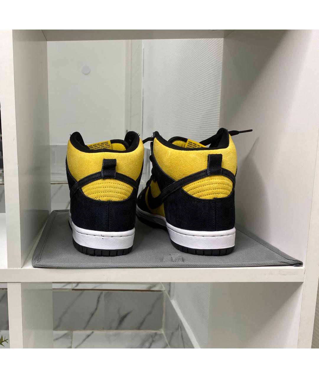 NIKE Желтые замшевые кроссовки Dunk для женщин – купить в интернет ...